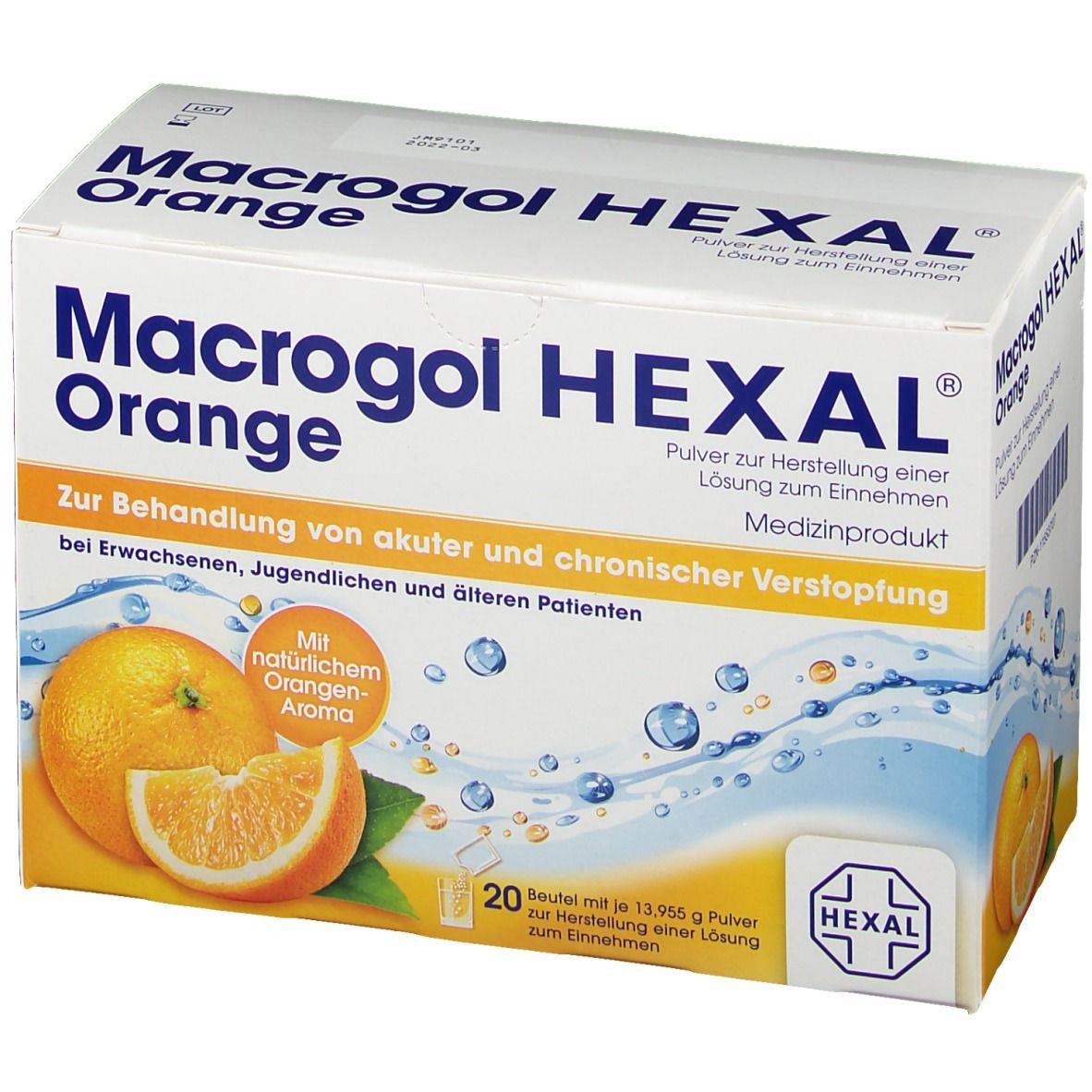 Macrogol HEXAL® Orange 20 St - shop-apotheke.com