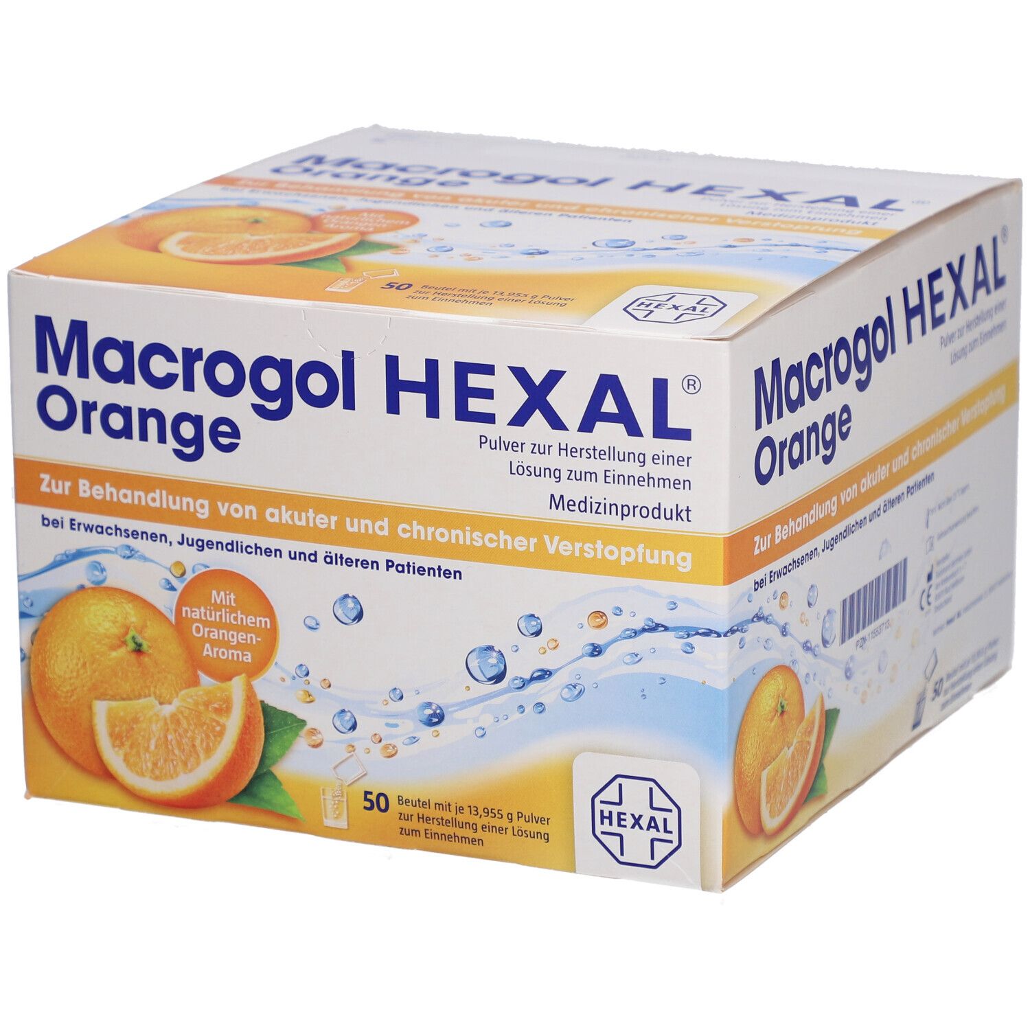 Macrogol HEXAL® Orange 50 St - shop-apotheke.com