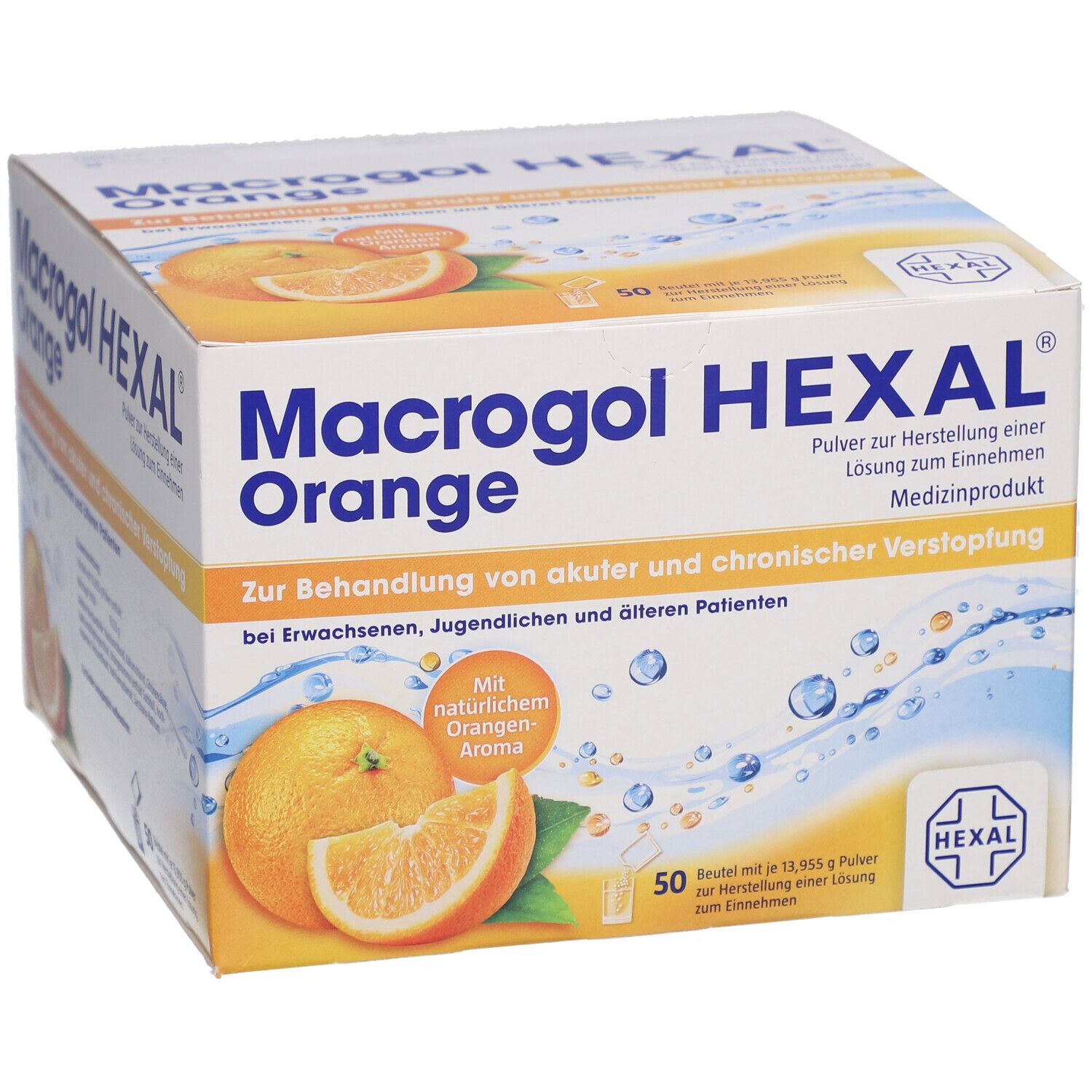 Macrogol HEXAL® Orange 50 St - shop-apotheke.com
