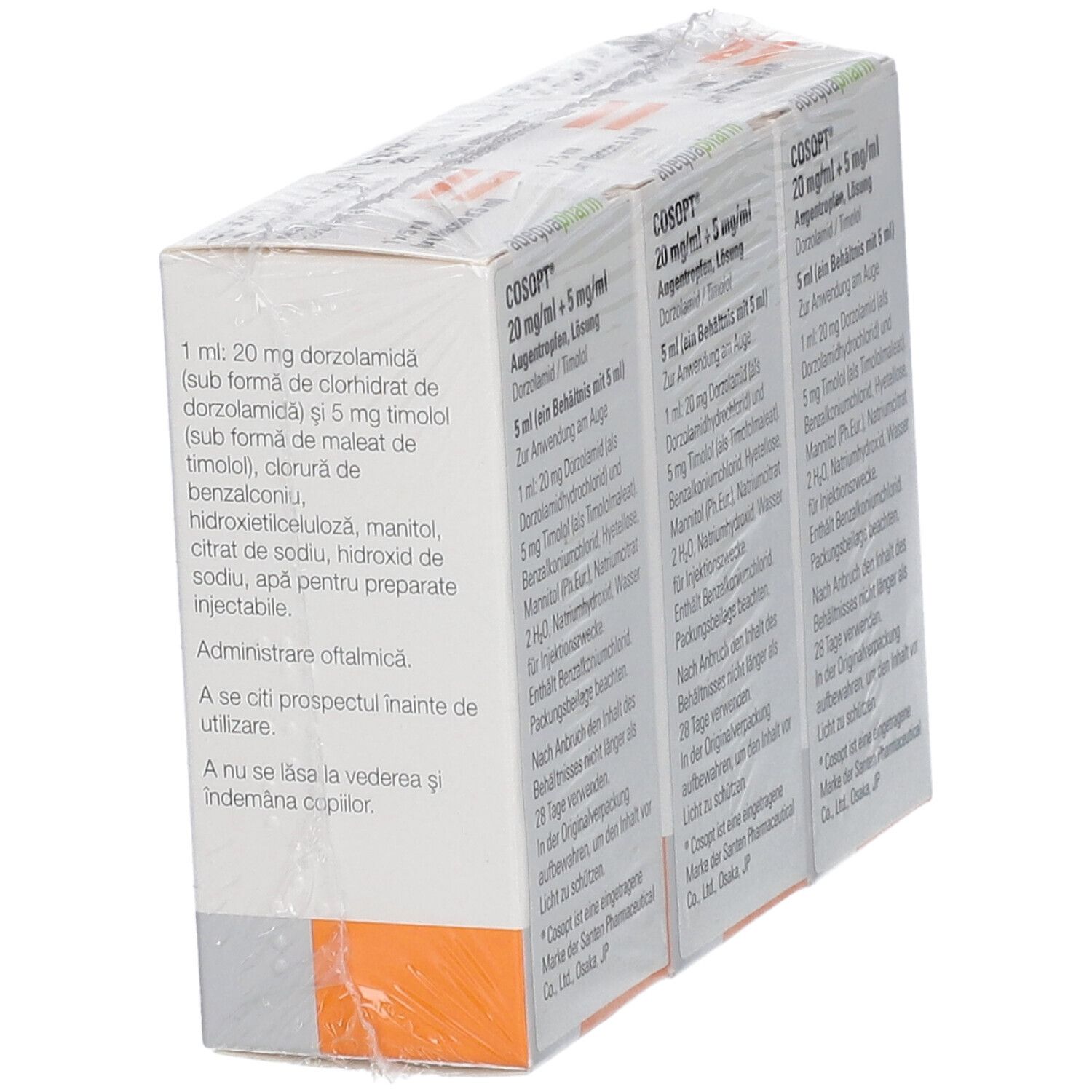 COSOPT® 20 mg/ml + 5 mg/ml 3x5 ml mit dem E-Rezept kaufen - Shop Apotheke
