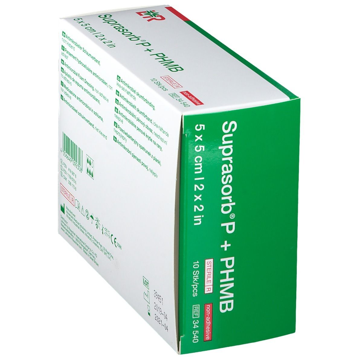 Suprasorb® P+PHMB Schaumverband 5x5 cm 10 St - Shop Apotheke