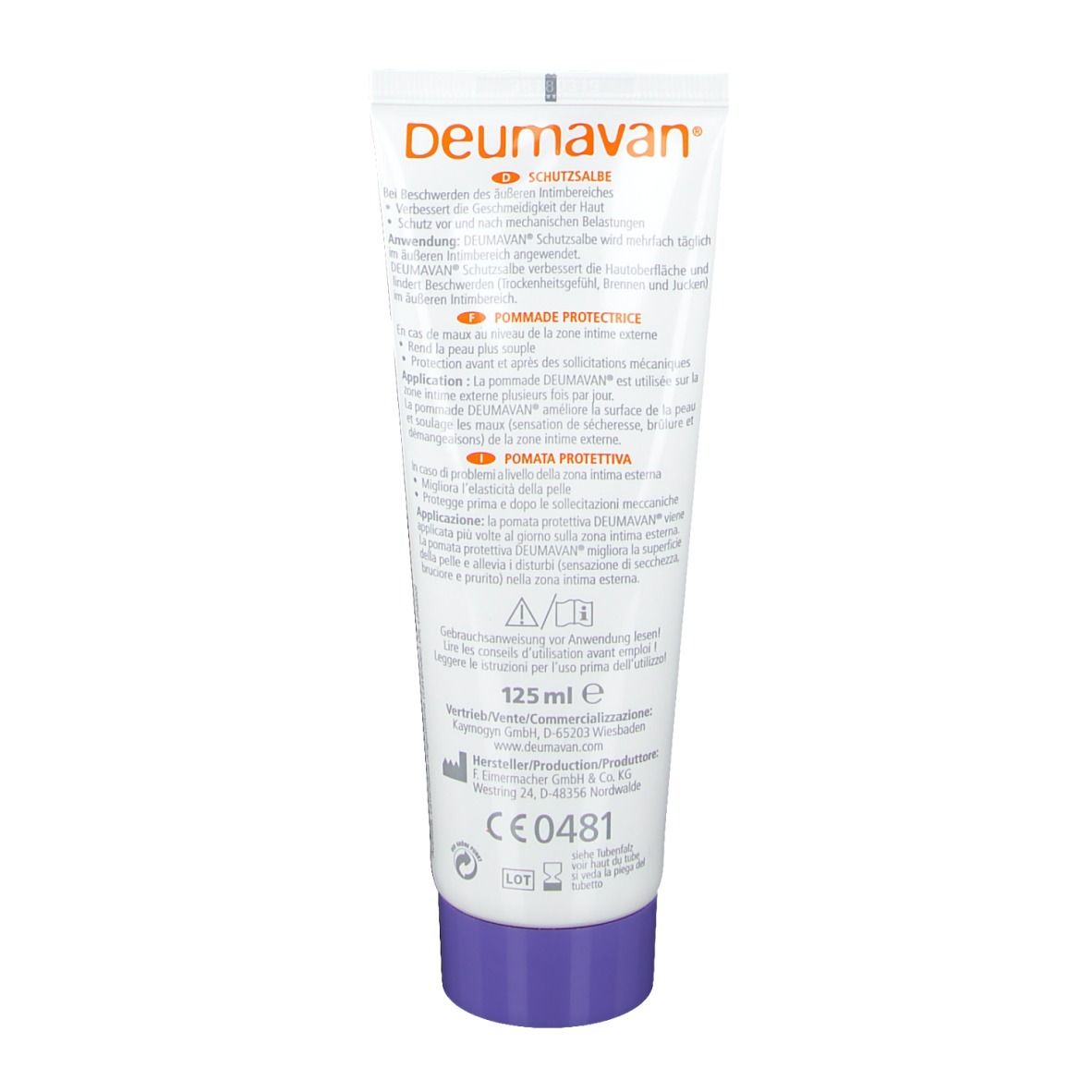 Deumavan® Schutzsalbe Lavendel 125 ml - Shop Apotheke