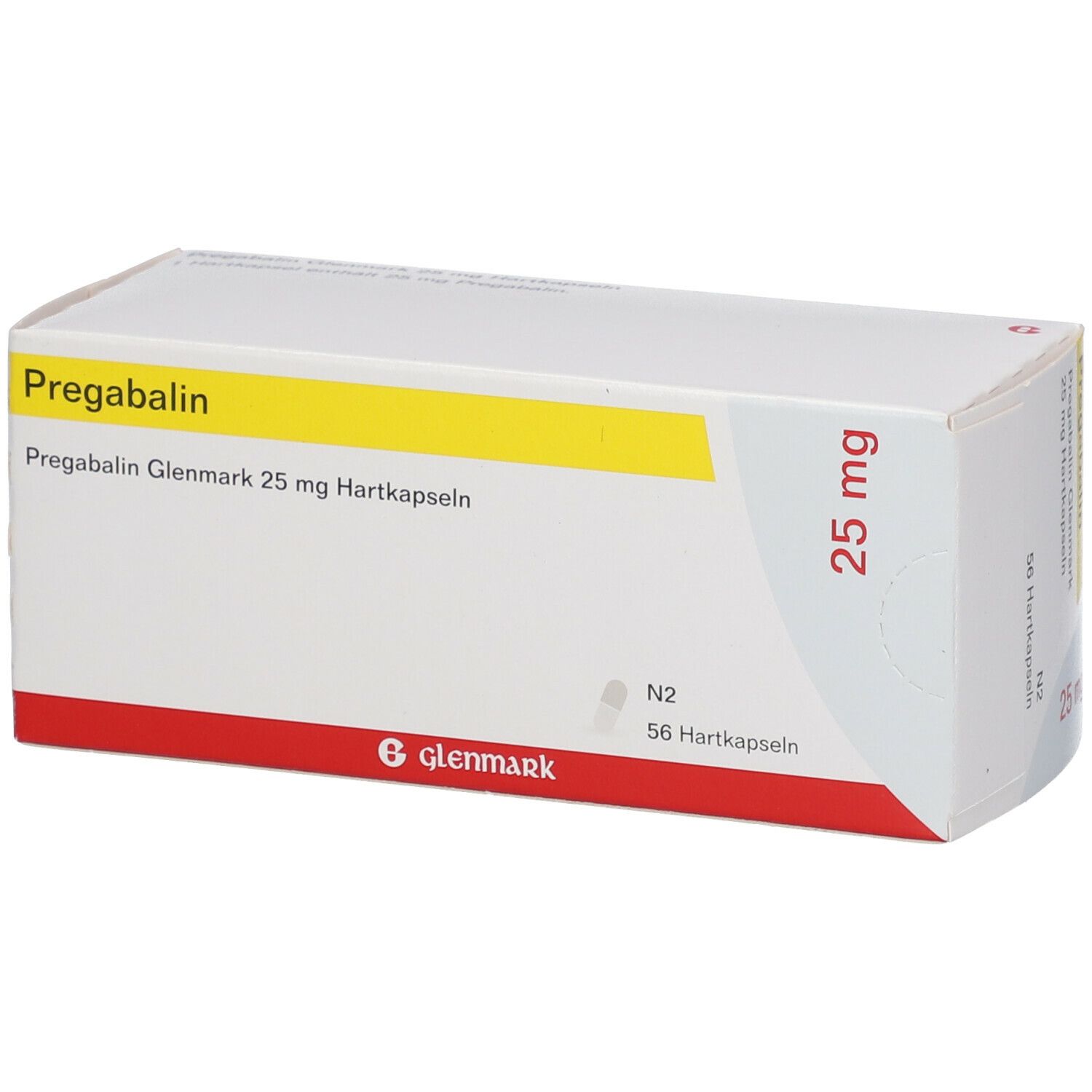 Pregabalin Glenmark 25 mg 56 St mit dem E-Rezept kaufen - Shop Apotheke