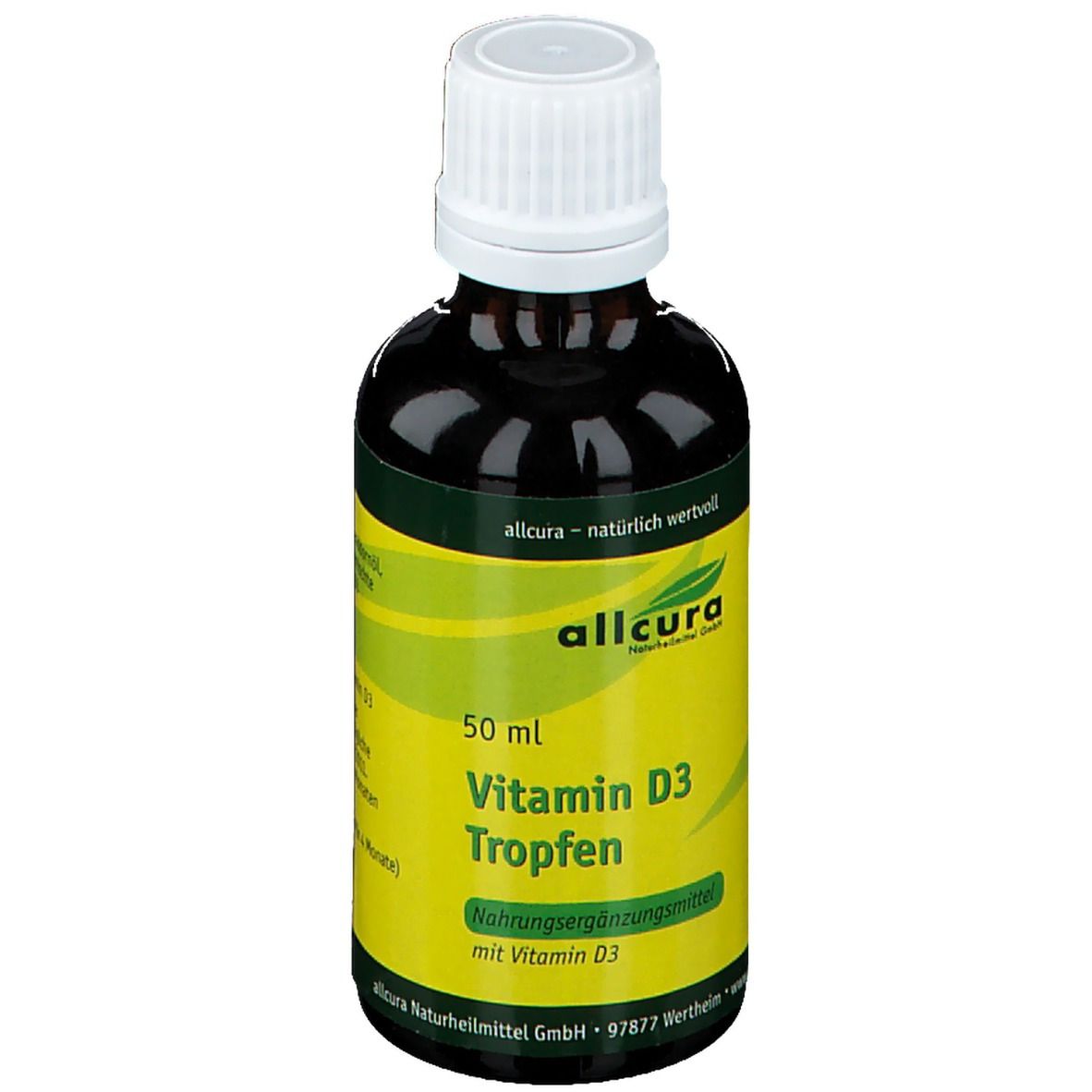 allcura Vitamin D3 Tropfen 50 ml - Shop Apotheke