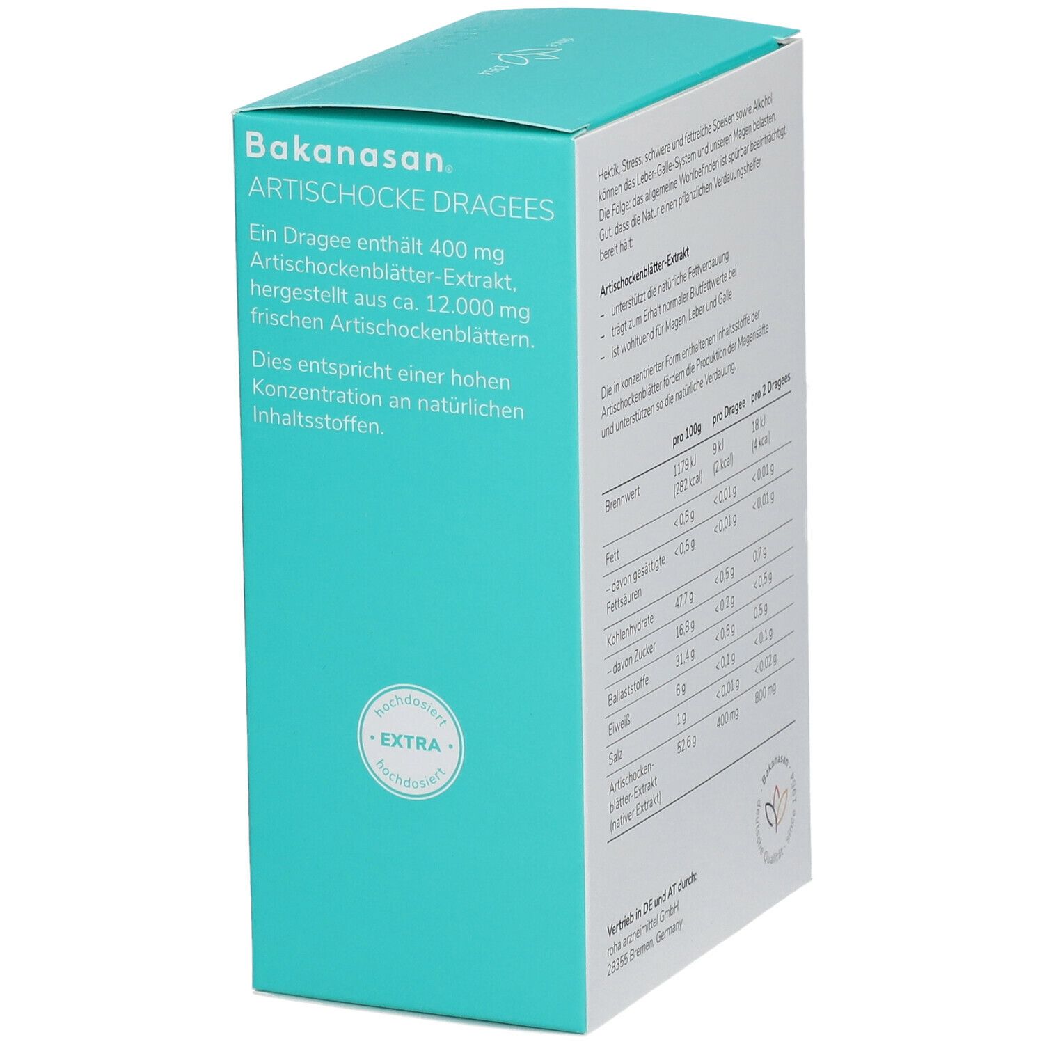 Bakanasan® Artischocke Dragees 120 St. 120 St - shop-apotheke.com