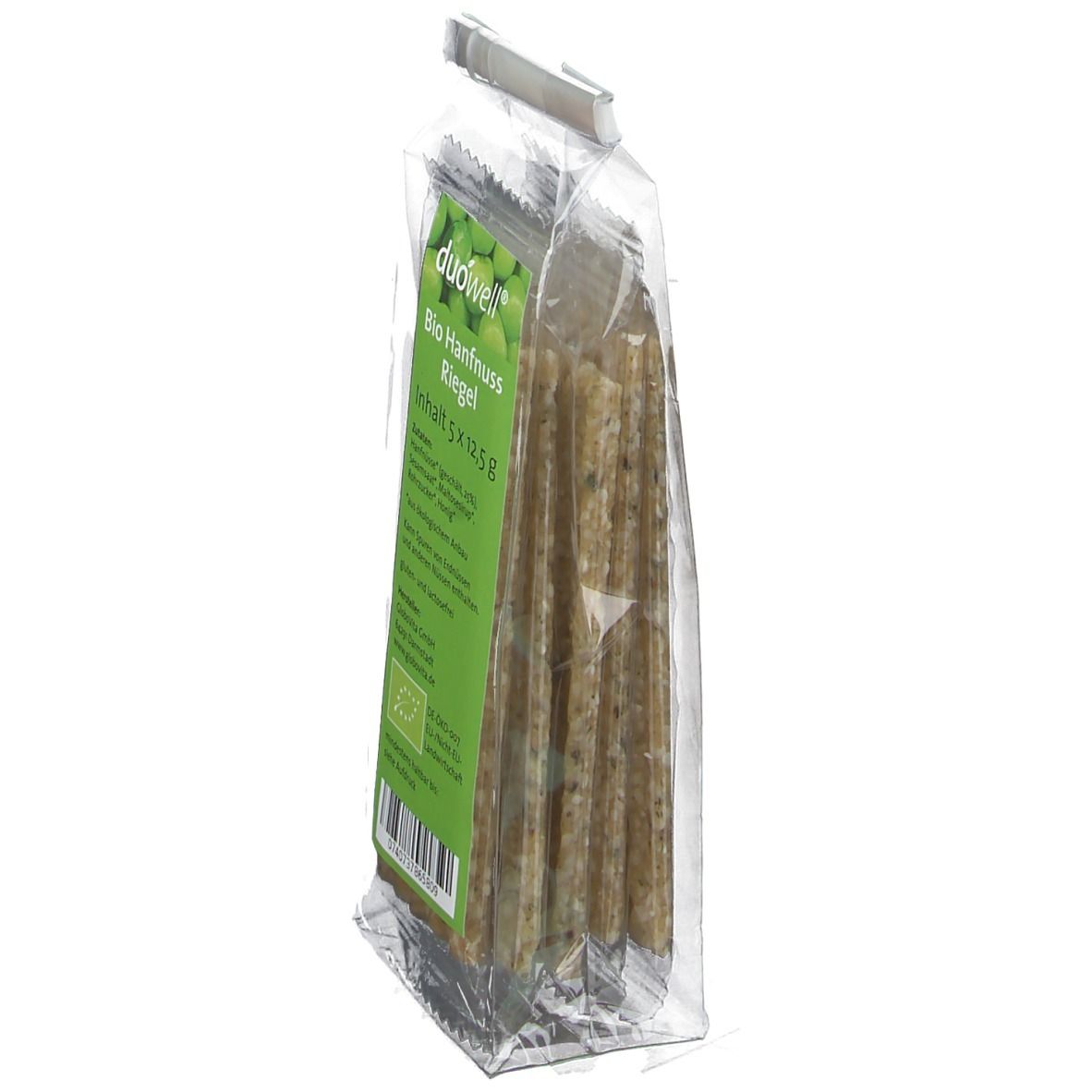 duówell® GloboVita Bio Hanf & Sesam Riegel 5x12,5 g - Shop Apotheke