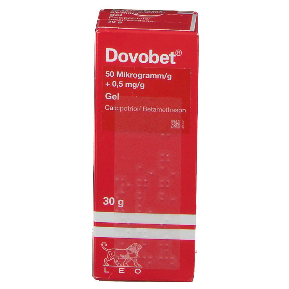 Dovobet® 30 µg/g + 0,5 mg/g Gel 30 g - shop-apotheke.com