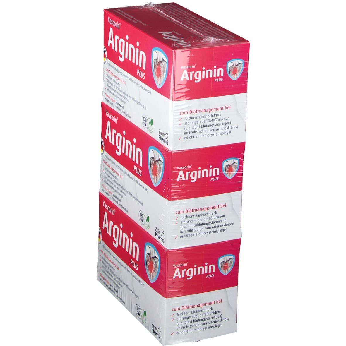 ZeinPharma® Vascorin® Arginin Plus 360 St - Shop Apotheke