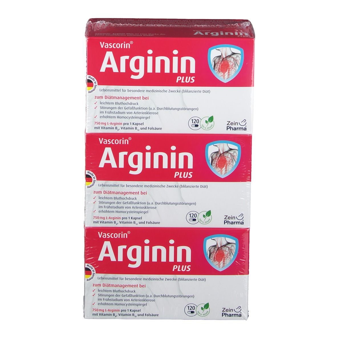 ZeinPharma® Vascorin® Arginin Plus 360 St - Shop Apotheke