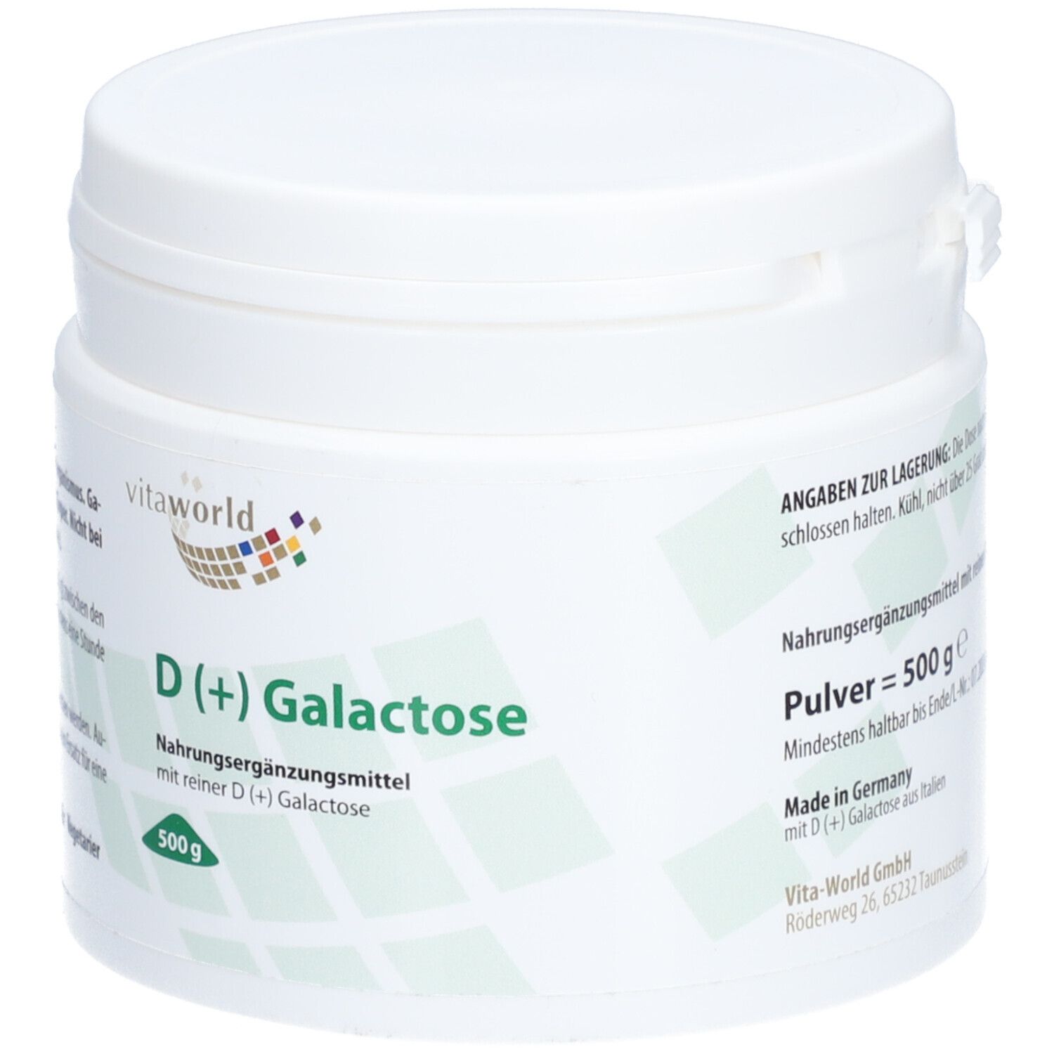 D (+) Galactose 500 g - Shop Apotheke