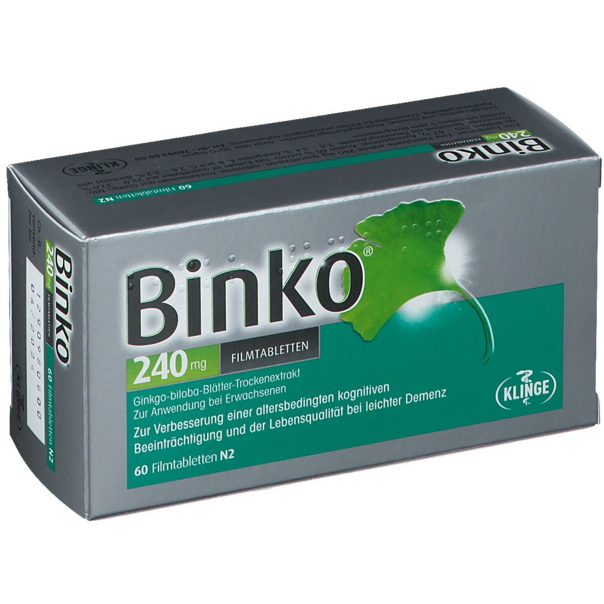 Binko® 240 mg 60 St - Shop Apotheke