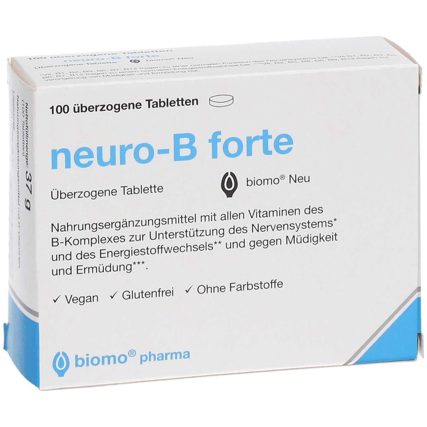 neuro-B forte biomo® Neu 100 St - shop-apotheke.at