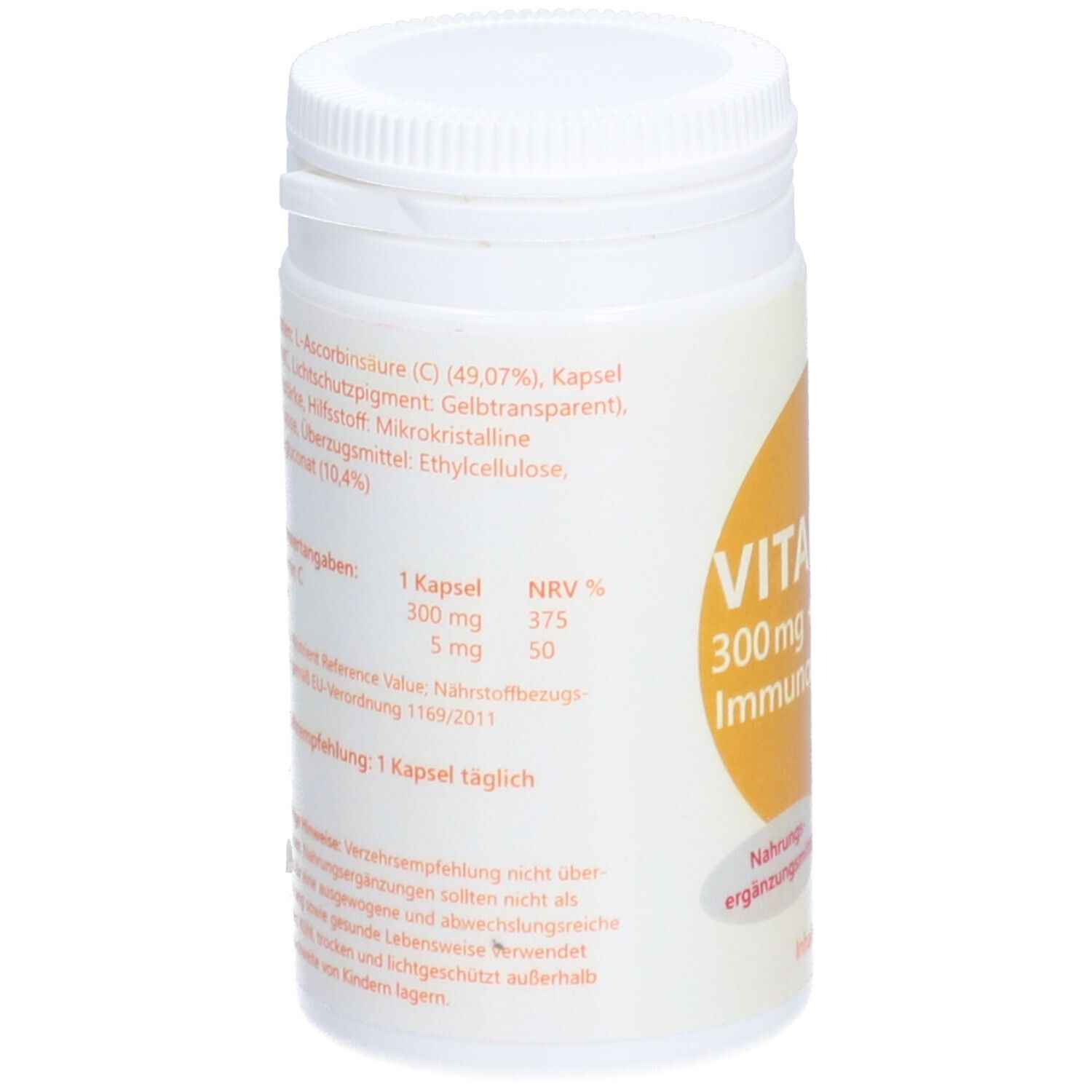 Vitamin C 300 mg + Zink 5 mg ImmunoFit Kapseln 60 St - Shop Apotheke