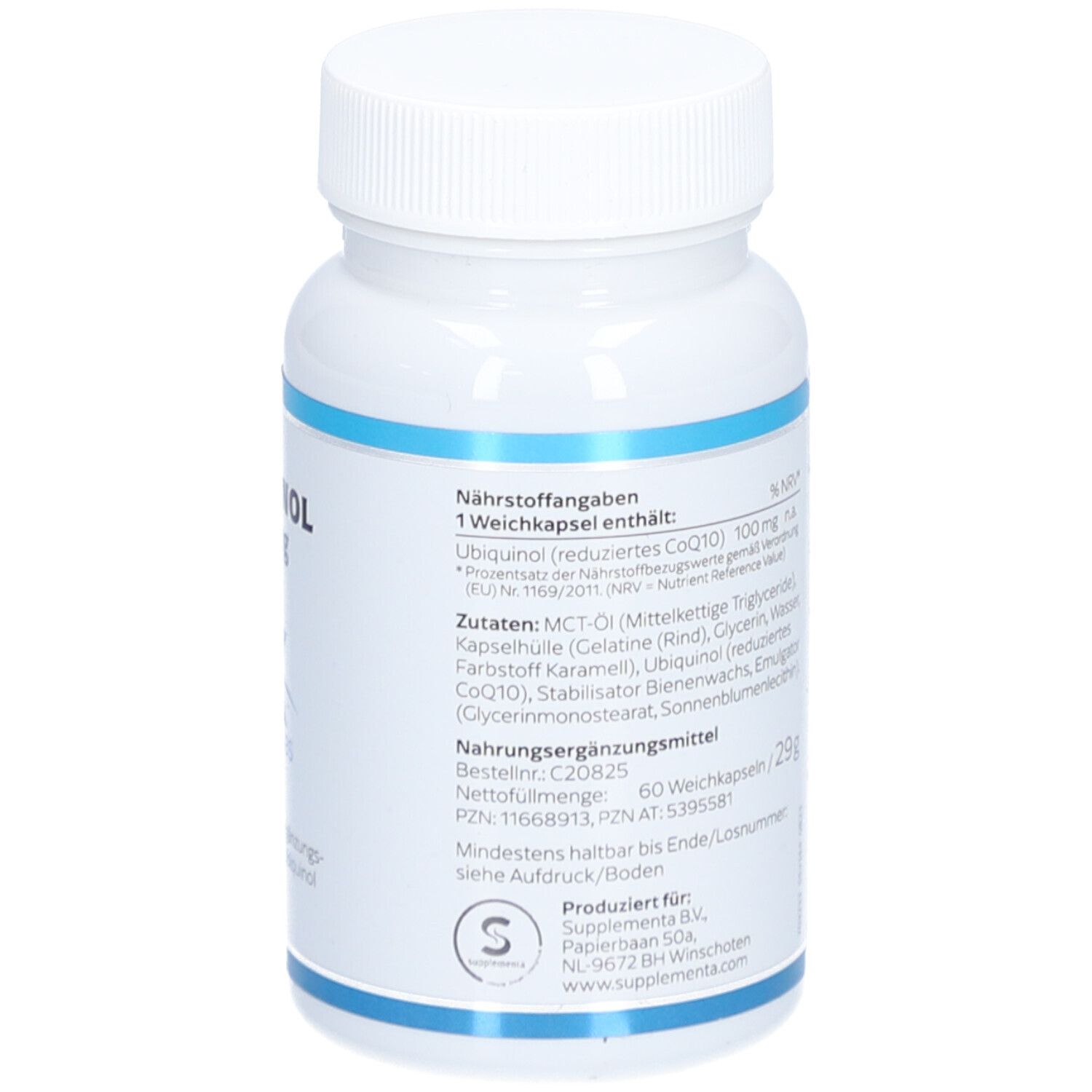 Ubiquinol Coenzym Q10 100 mg 60 St - shop-apotheke.com