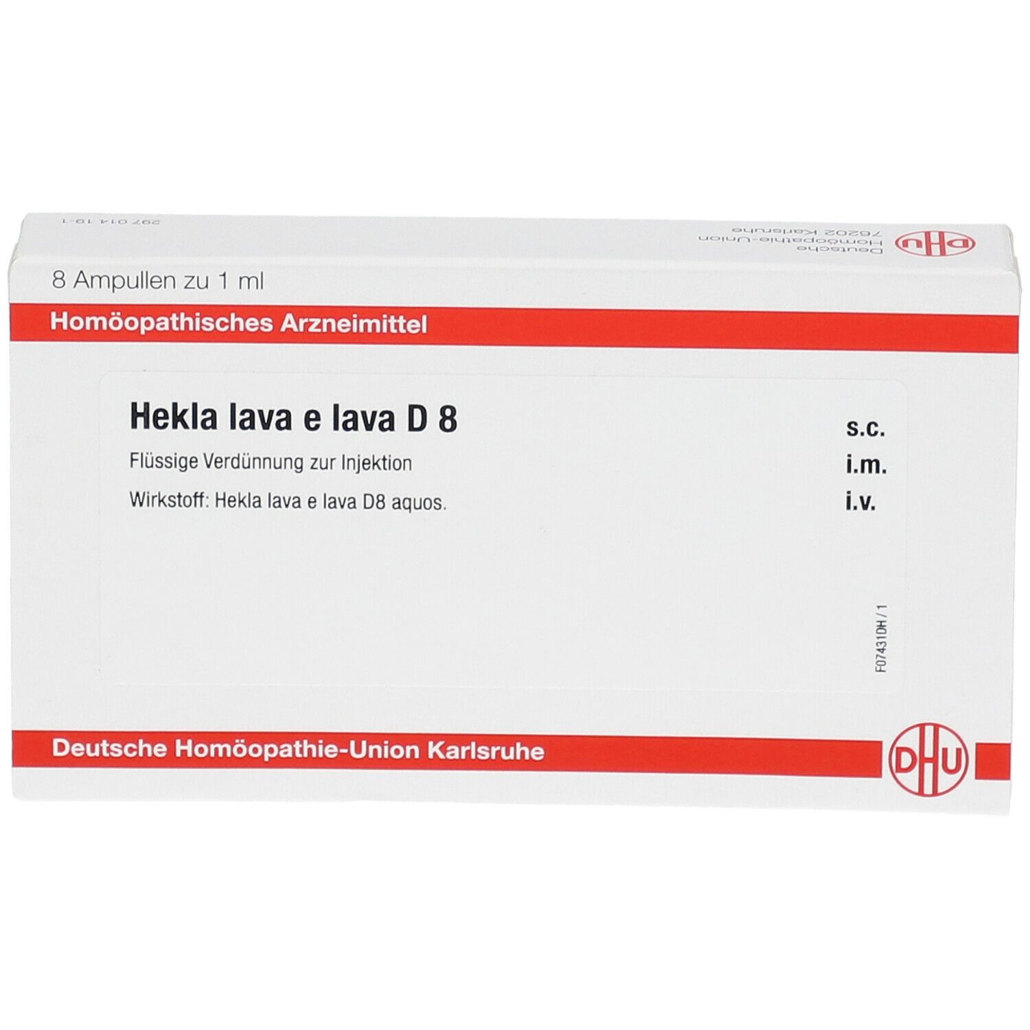 DHU Hekla Llava e lava D8 8x1 ml - Shop Apotheke