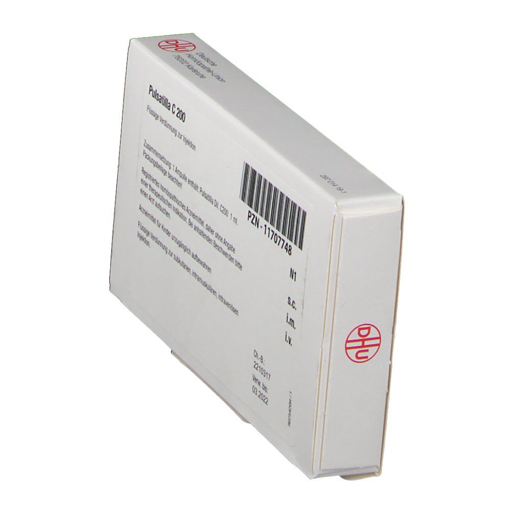 DHU Pulsatilla C200 8x1 ml - Shop Apotheke