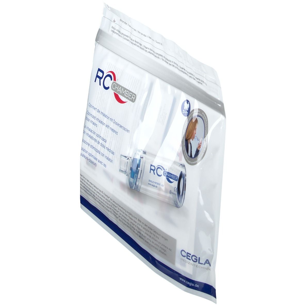 RC-Chamber® mit Mundstück für Erwachsene und Kinder 1 St - Shop Apotheke