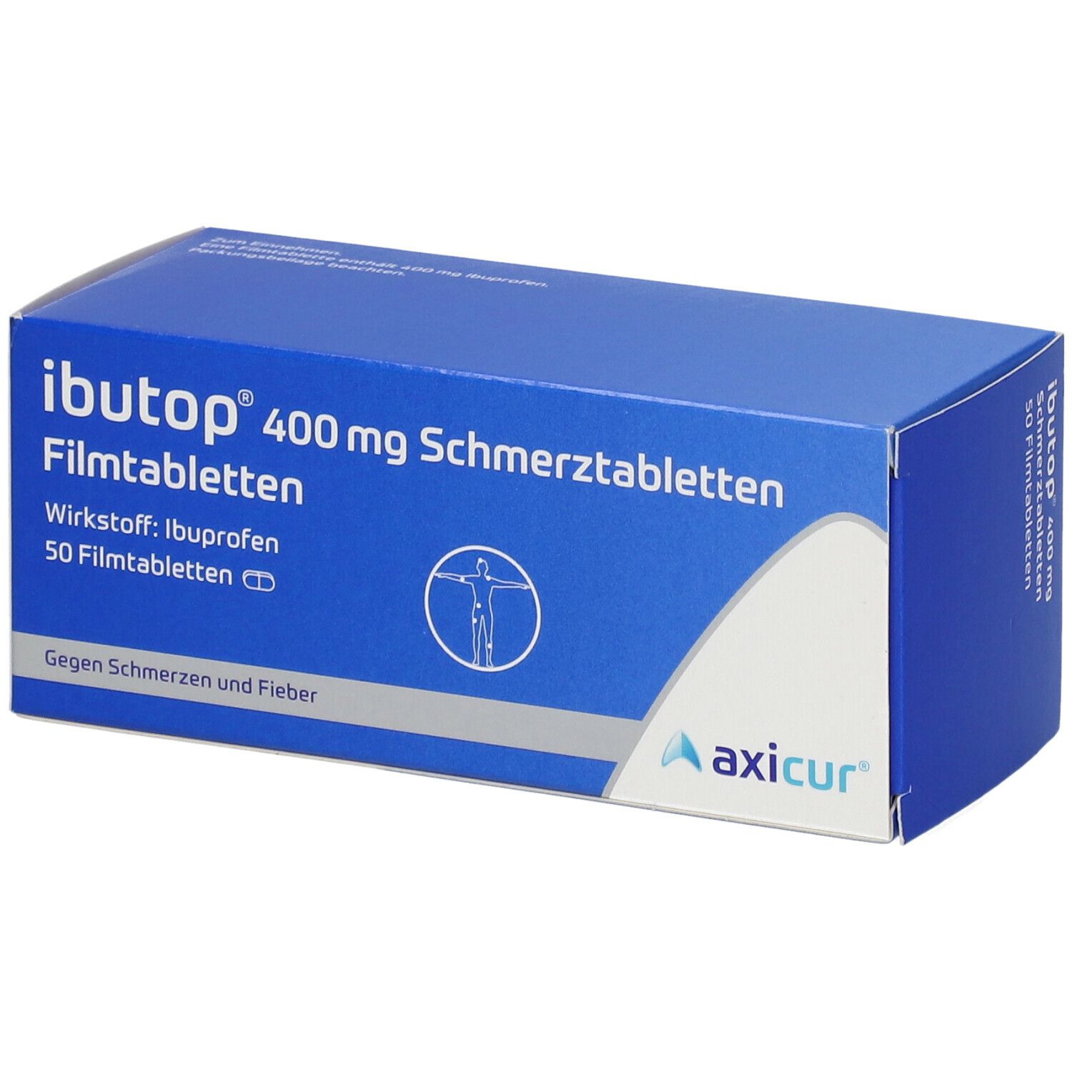 ibutop® 400 mg Schmerztabletten 50 St - Shop Apotheke