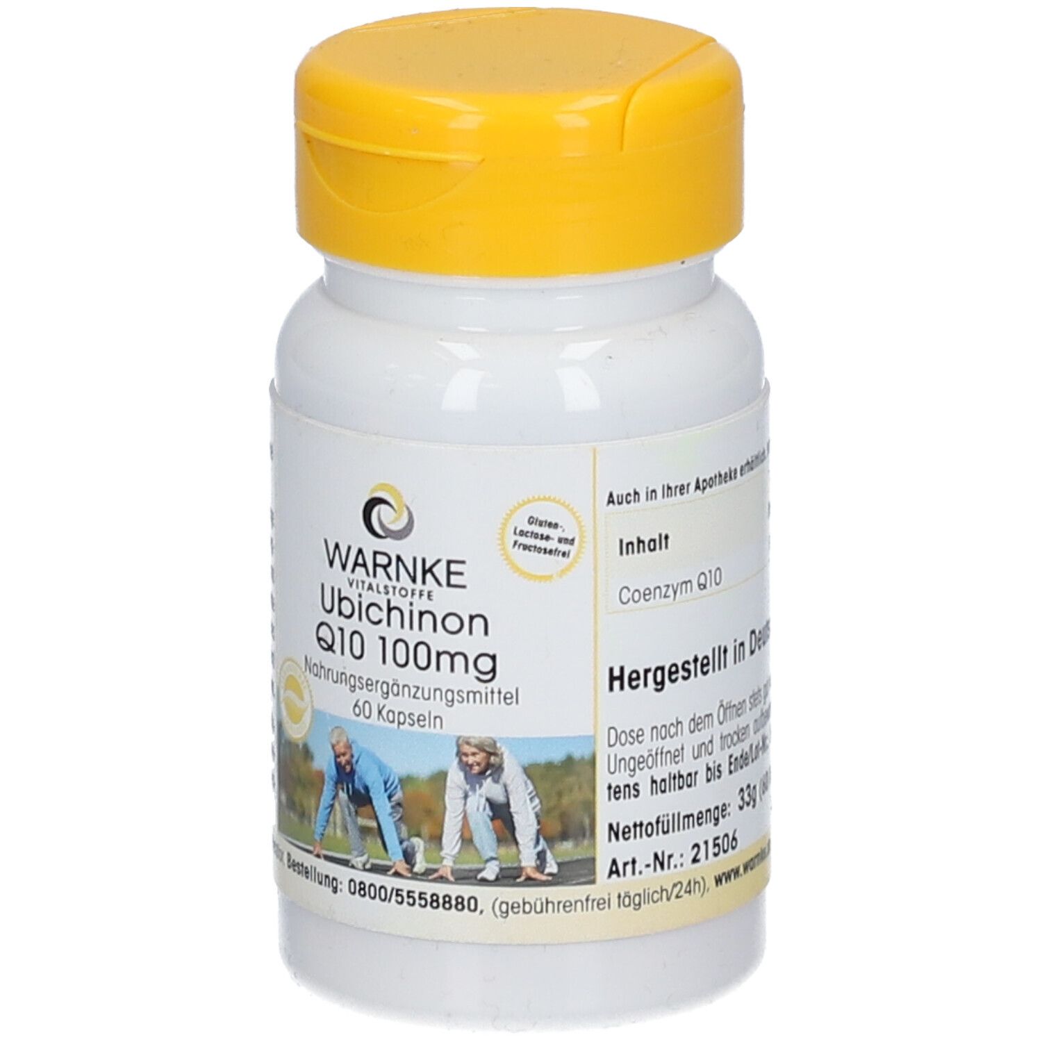WARNKE Ubichinon Q10 100 mg 60 St - Shop Apotheke