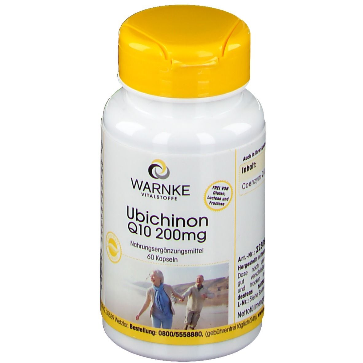 WARNKE Ubichinon Q10 200 mg 60 St - Shop Apotheke