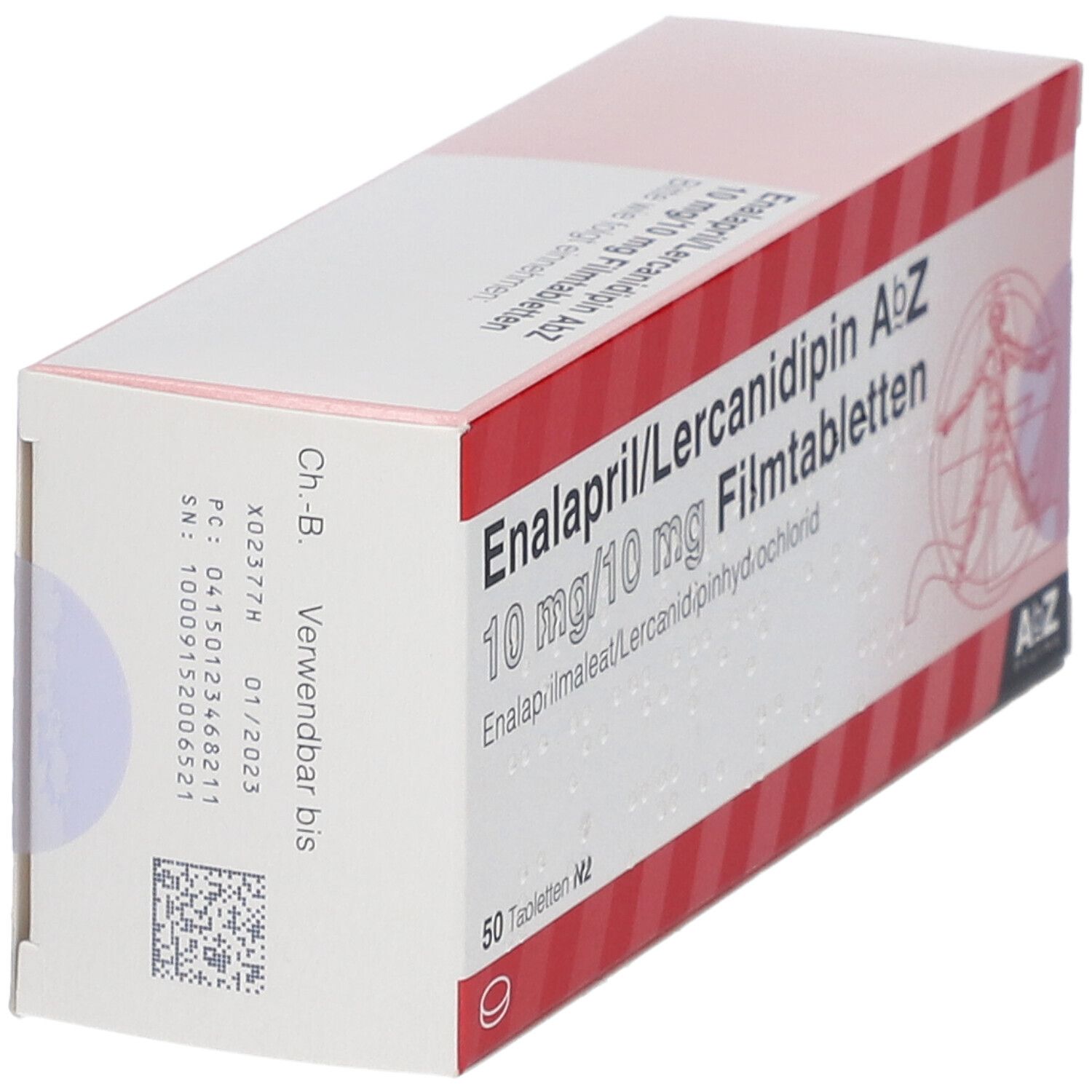 Enalapril/Lercanidipin AbZ 10 mg/10 mg 50 St - shop-apotheke.com