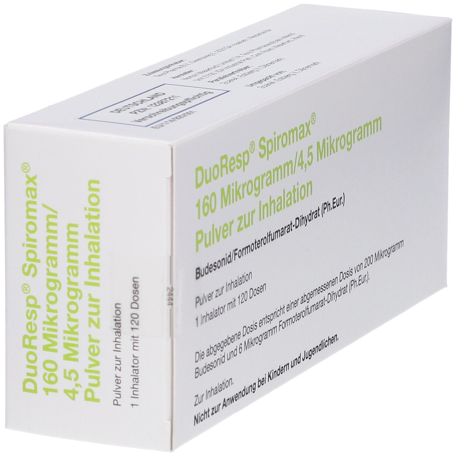 Duoresp® Sp160/4.51X120Ed 1 St mit dem E-Rezept kaufen - Shop Apotheke