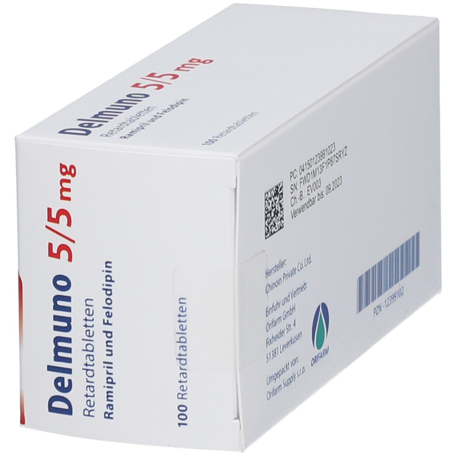 Delmuno 5/5 mg Retard 100 St mit dem E-Rezept kaufen - Shop Apotheke