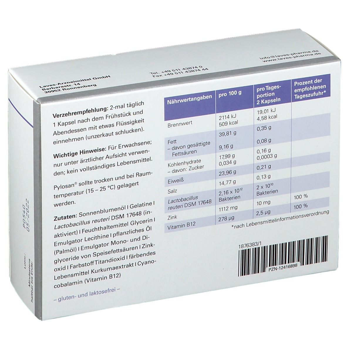 Pylosan® 60 St - Shop Apotheke