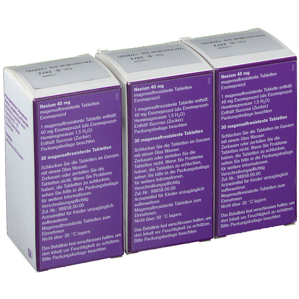 Nexium 40 mg 90 St mit dem E-Rezept kaufen - Shop Apotheke