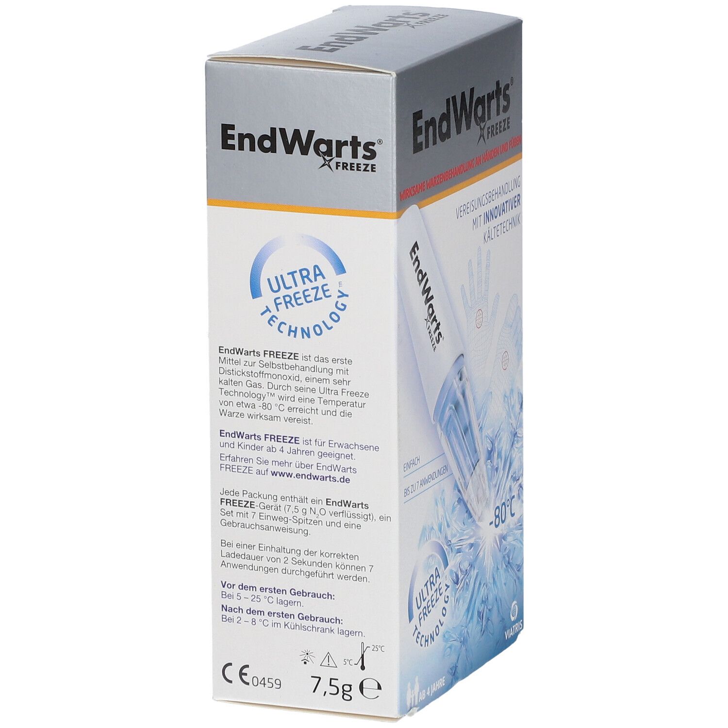 EndWarts FREEZE: Vereisungsmittel zur Entfernung von Warzen an Händen ...