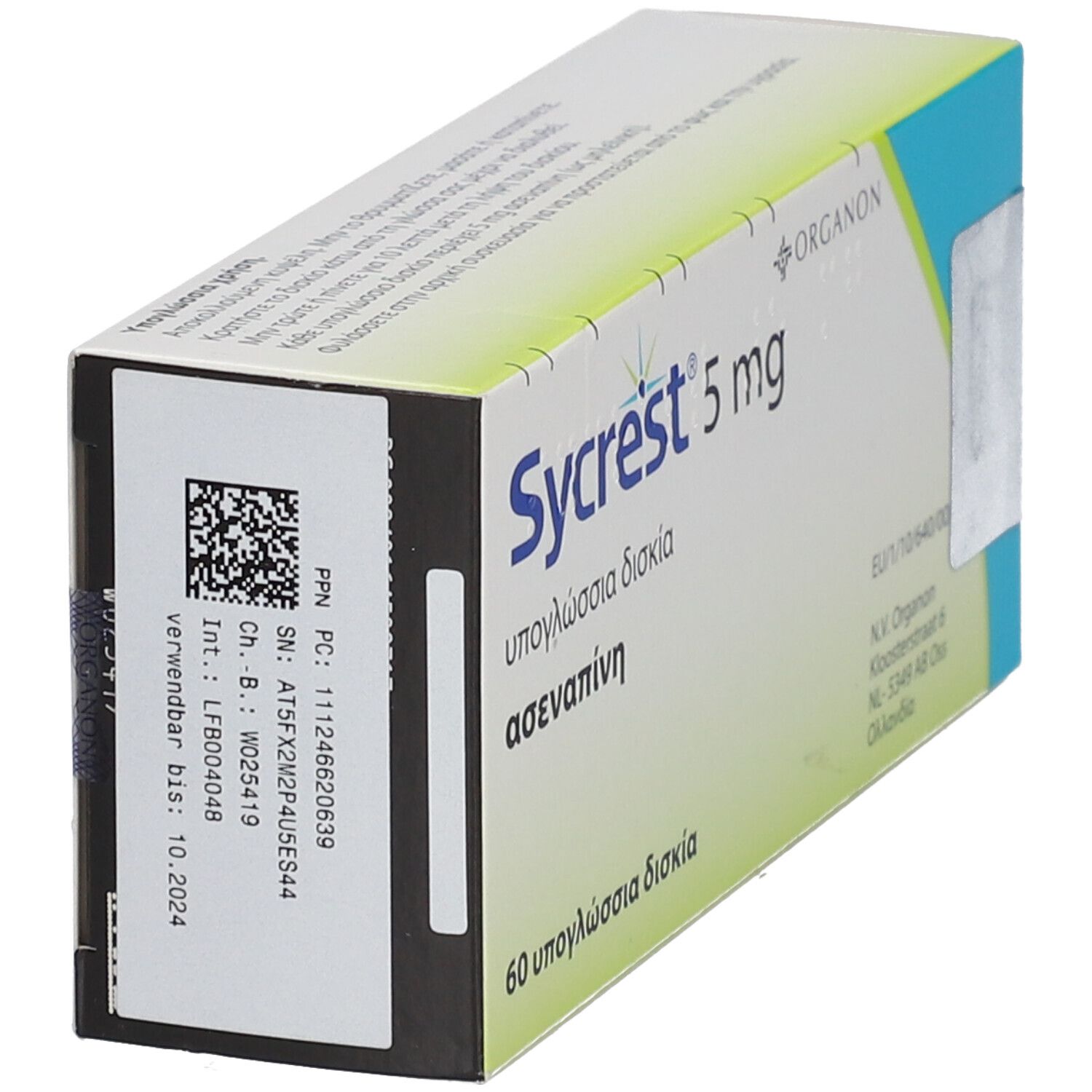 SYCREST 5 mg Sublingualtabletten 60 St mit dem E-Rezept kaufen - Shop ...