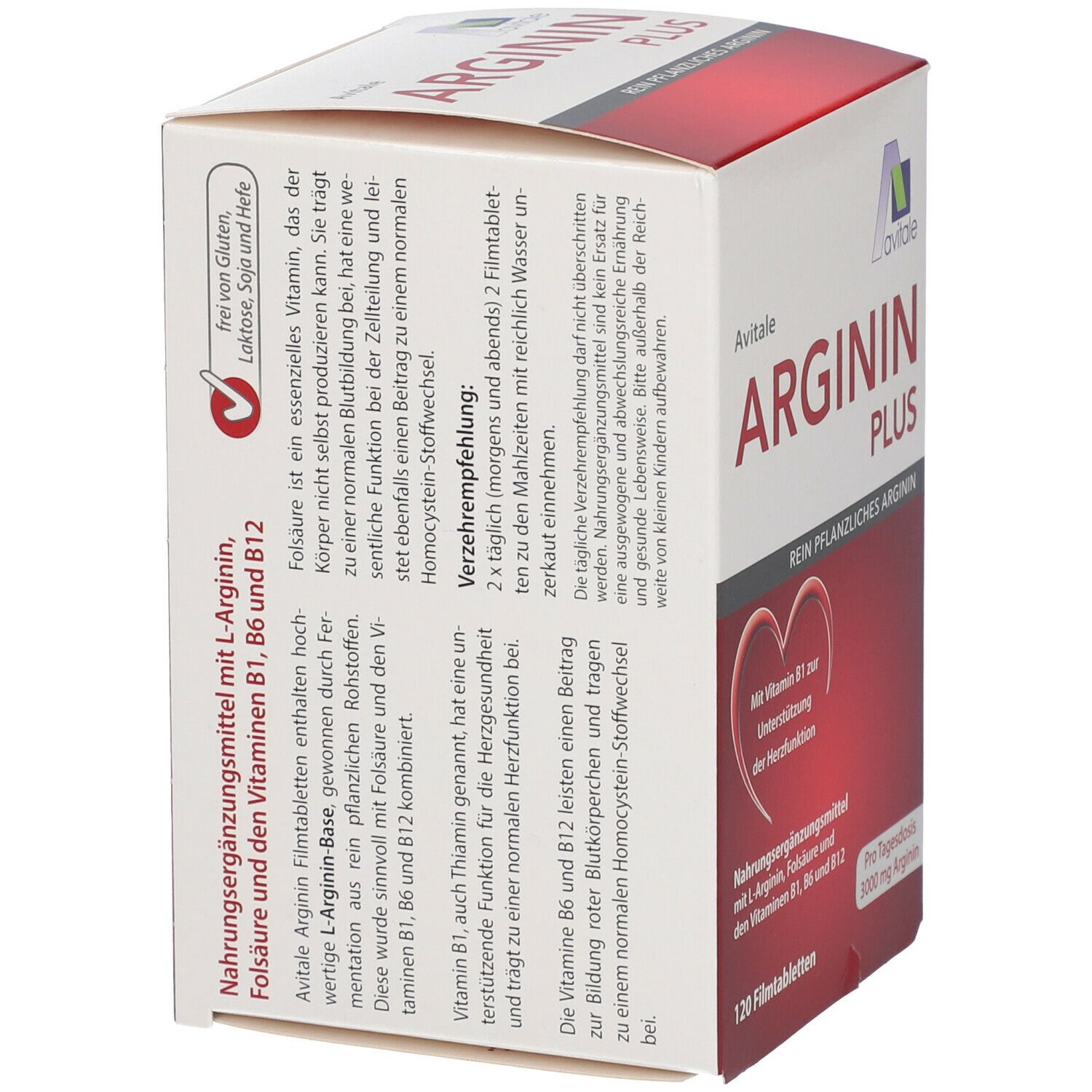 Avitale Arginin Plus 120 St - shop-apotheke.at