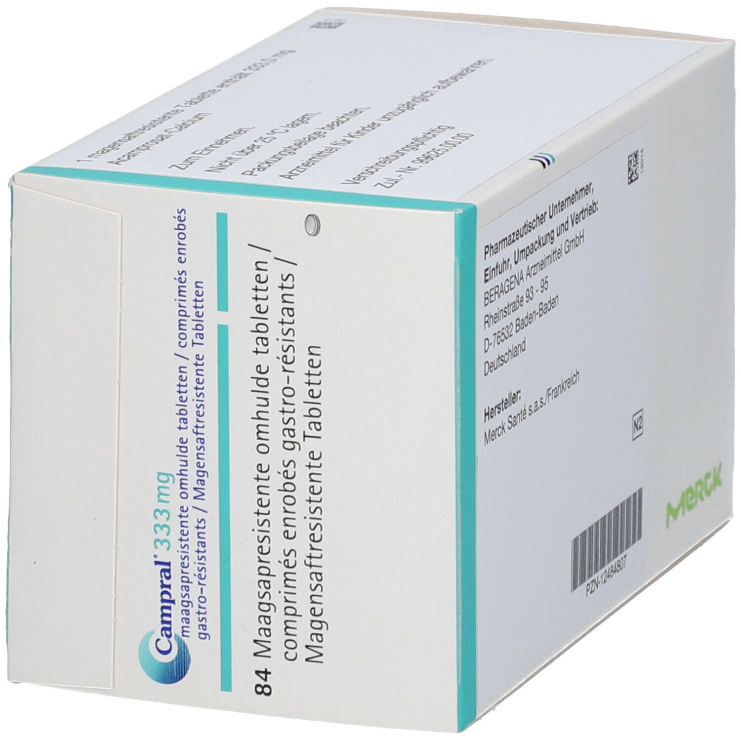 Campral 84 St mit dem E-Rezept kaufen - Shop Apotheke