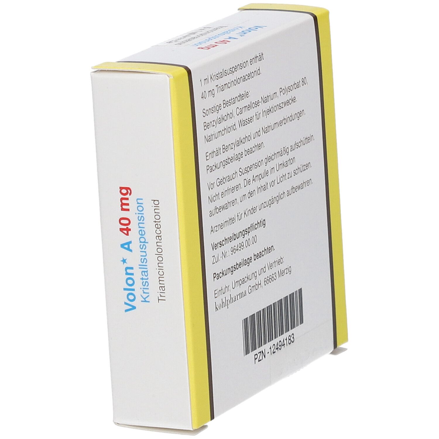 Volon A 40 5x1 ml mit dem E-Rezept kaufen - Shop Apotheke