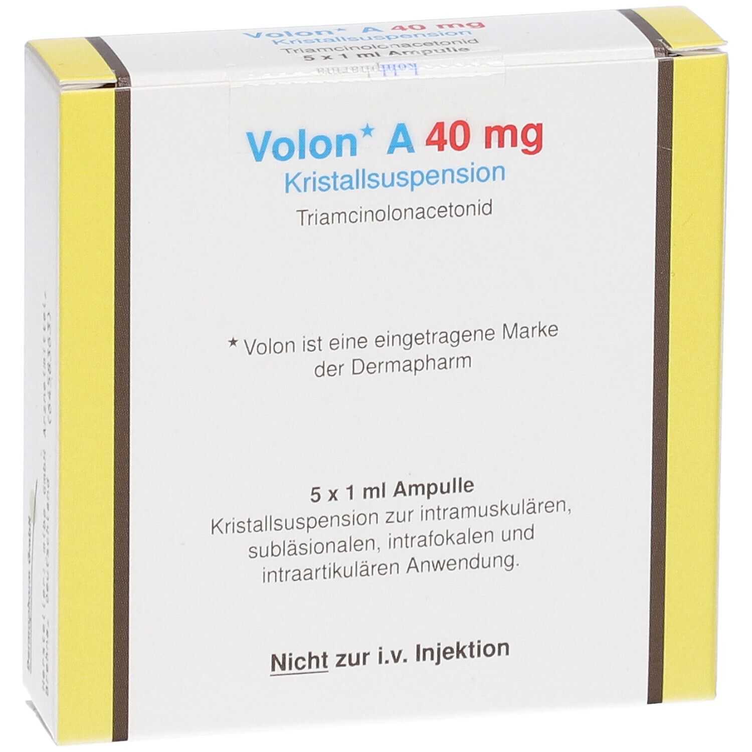 Volon A 40 5x1 ml mit dem E-Rezept kaufen - Shop Apotheke