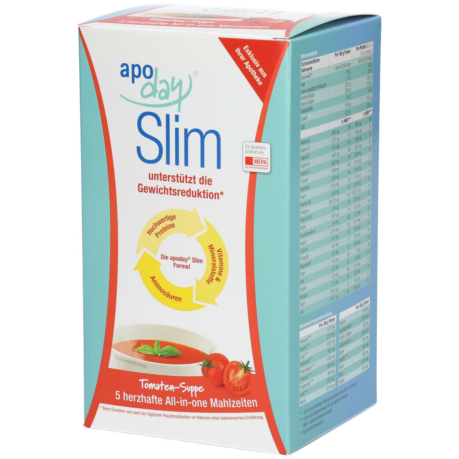 apoday® Slima Tomate 5x60 g - Shop Apotheke