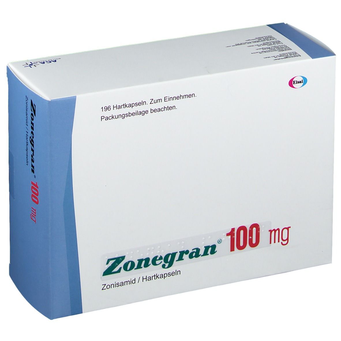 ZONEGRAN 100 mg Hartkapseln 196 St mit dem E-Rezept kaufen - Shop Apotheke