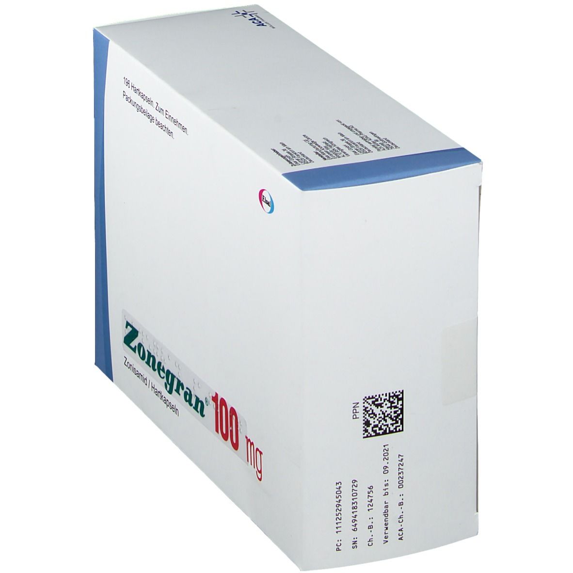 ZONEGRAN 100 mg Hartkapseln 196 St mit dem E-Rezept kaufen - Shop Apotheke