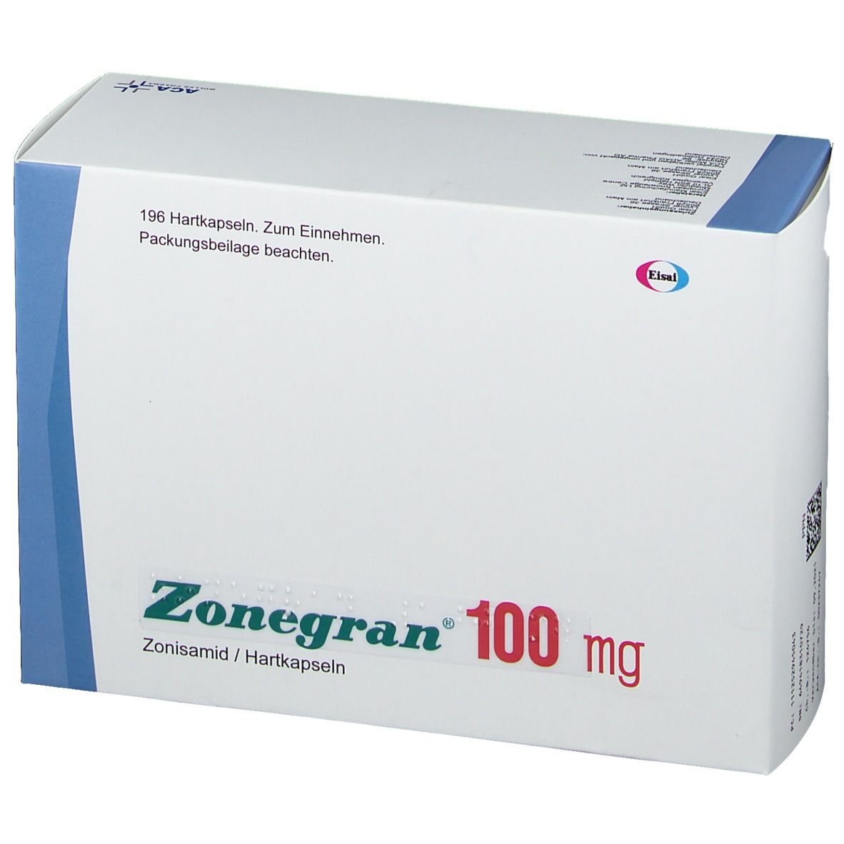 ZONEGRAN 100 mg Hartkapseln 196 St mit dem E-Rezept kaufen - Shop Apotheke