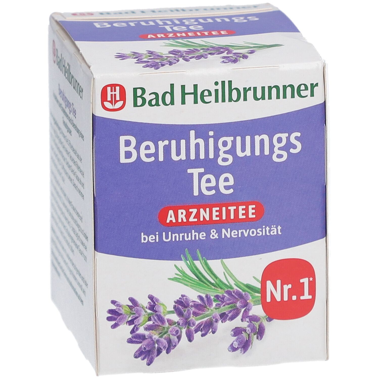 Bad Heilbrunner Beruhigungstee mit Lavendelblüten 8x1 g - Shop Apotheke