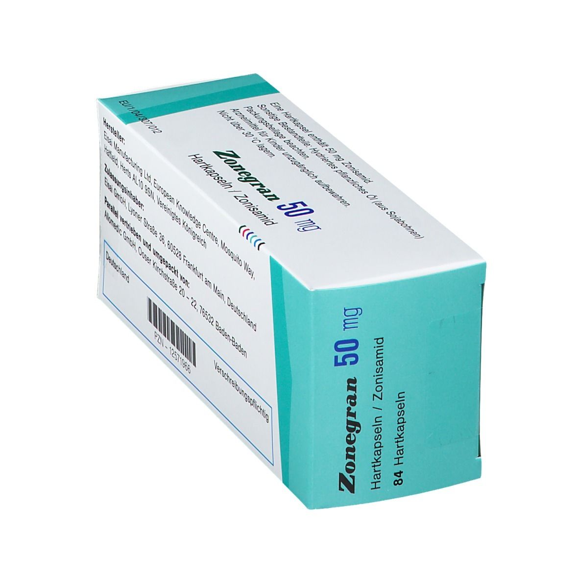 Zonegran 50 mg 84 St mit dem E-Rezept kaufen - Shop Apotheke