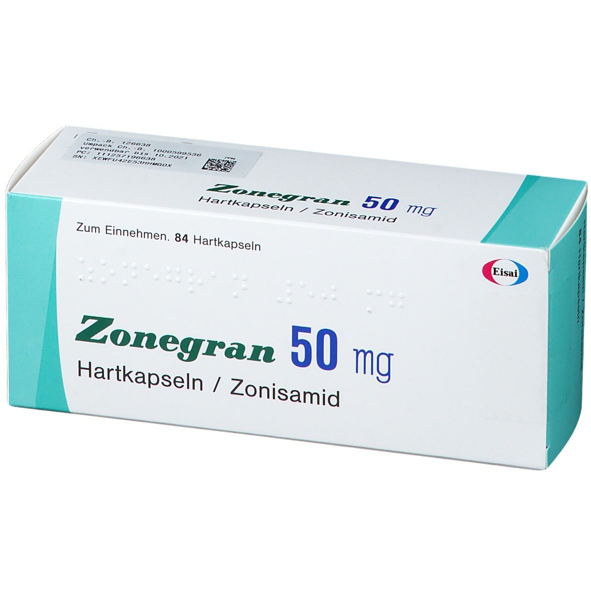 Zonegran 50 mg 84 St mit dem E-Rezept kaufen - Shop Apotheke