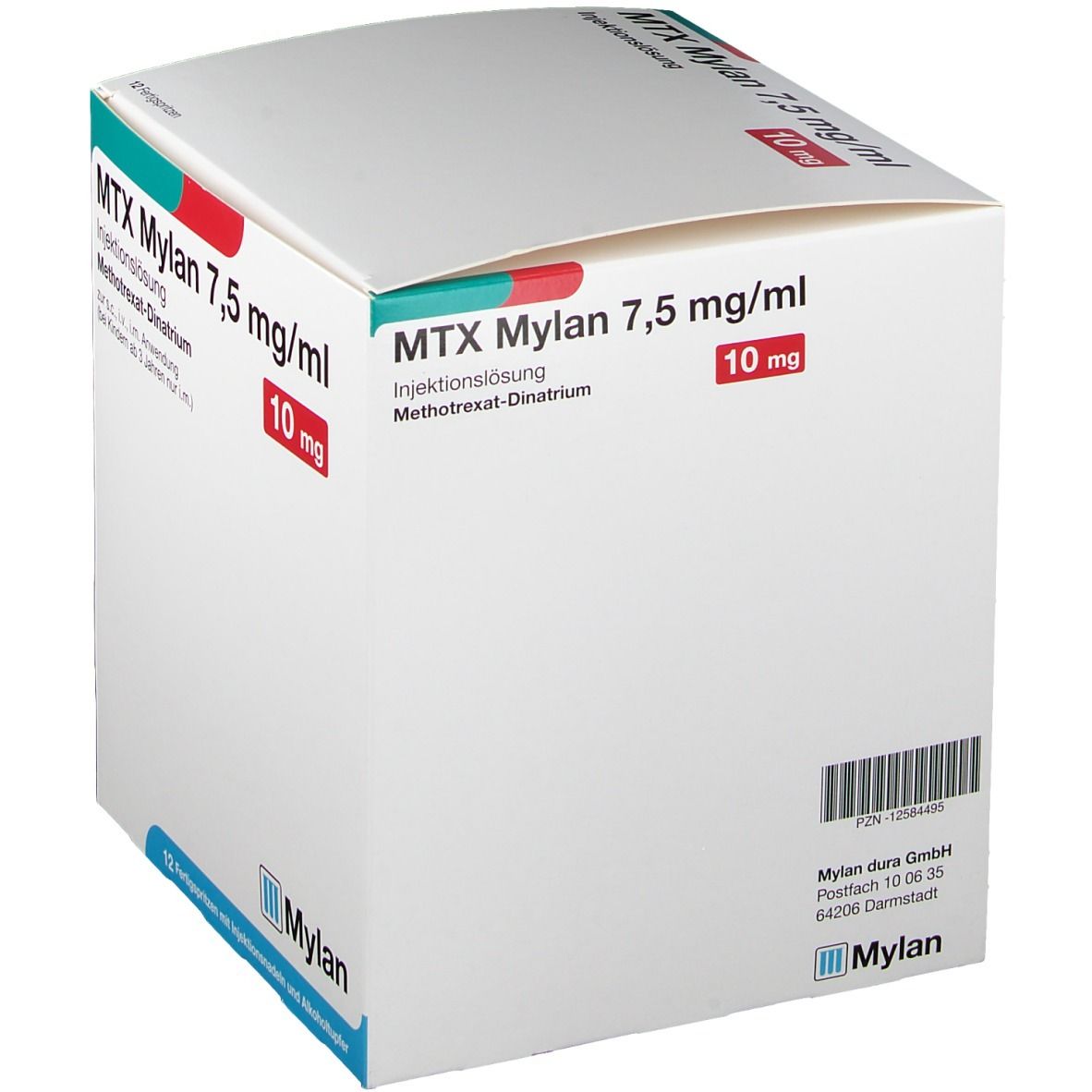 MTX Mylan 7,5 mg/ml 10 mg 12x1,34 ml - shop-apotheke.com