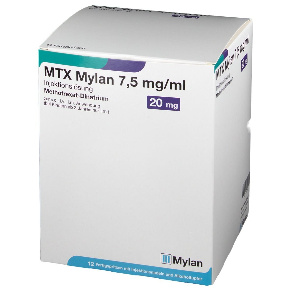 MTX Mylan 7,5 mg/ml 20 mg 12x2,67 ml mit dem E-Rezept kaufen - Shop ...
