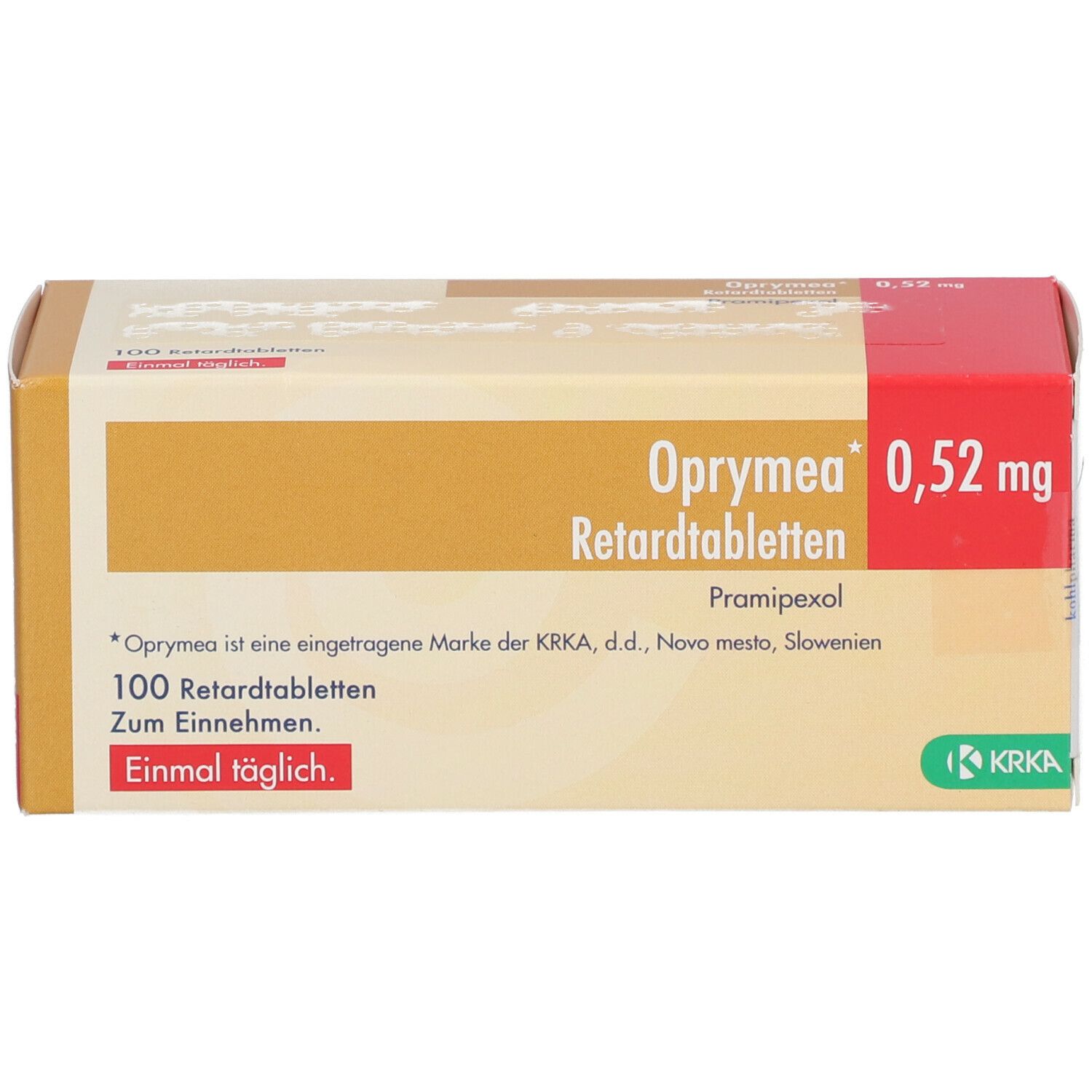 Oprymea 0,52 mg Retard 100 St mit dem E-Rezept kaufen - Shop Apotheke