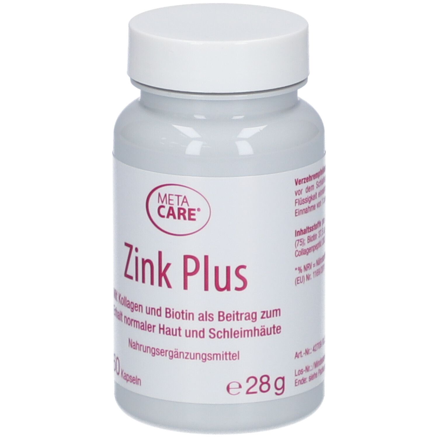 metacare® Zink+ 60 St - shop-apotheke.at