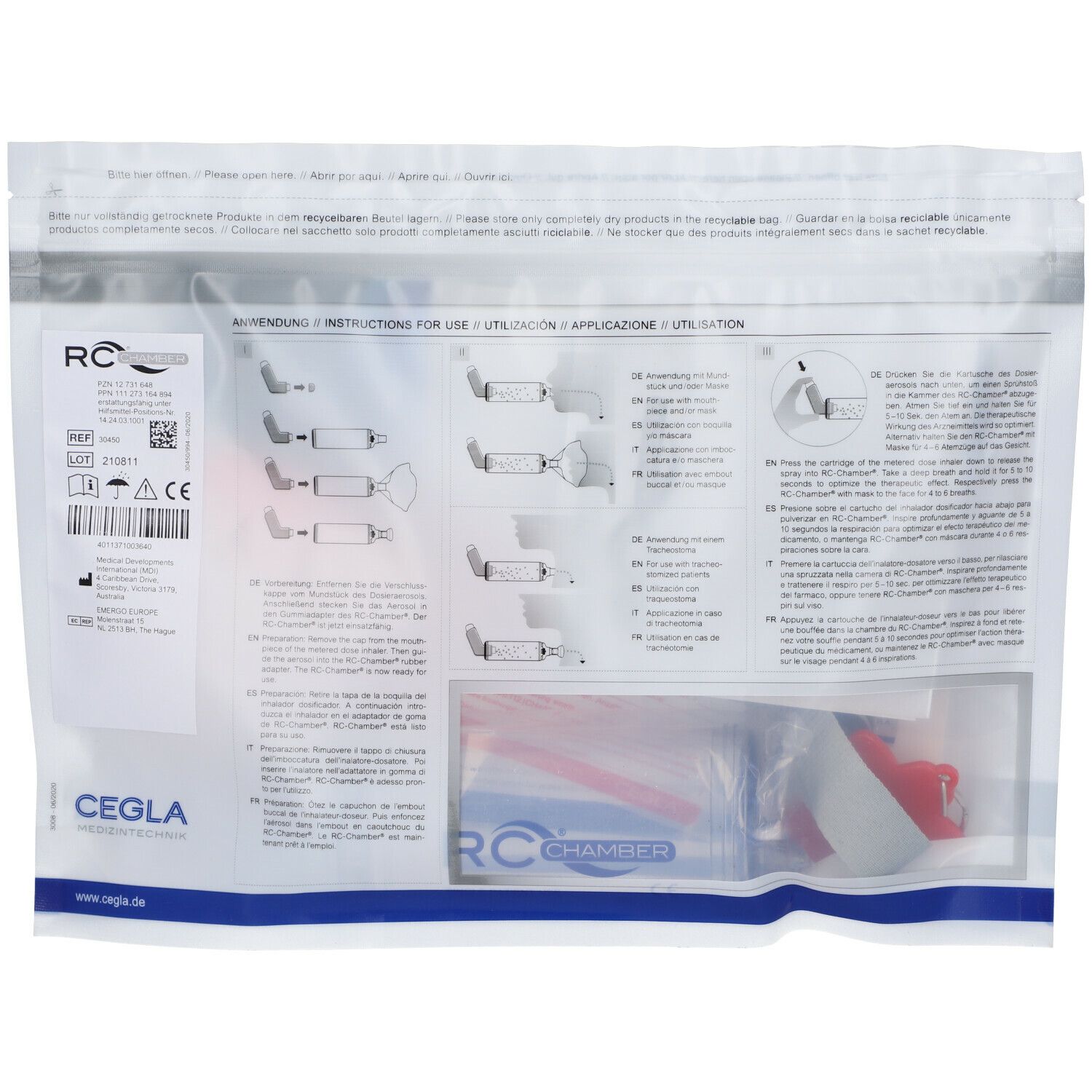 RC Chamber ® für tracheotomierte Patienten 1 St - Shop Apotheke