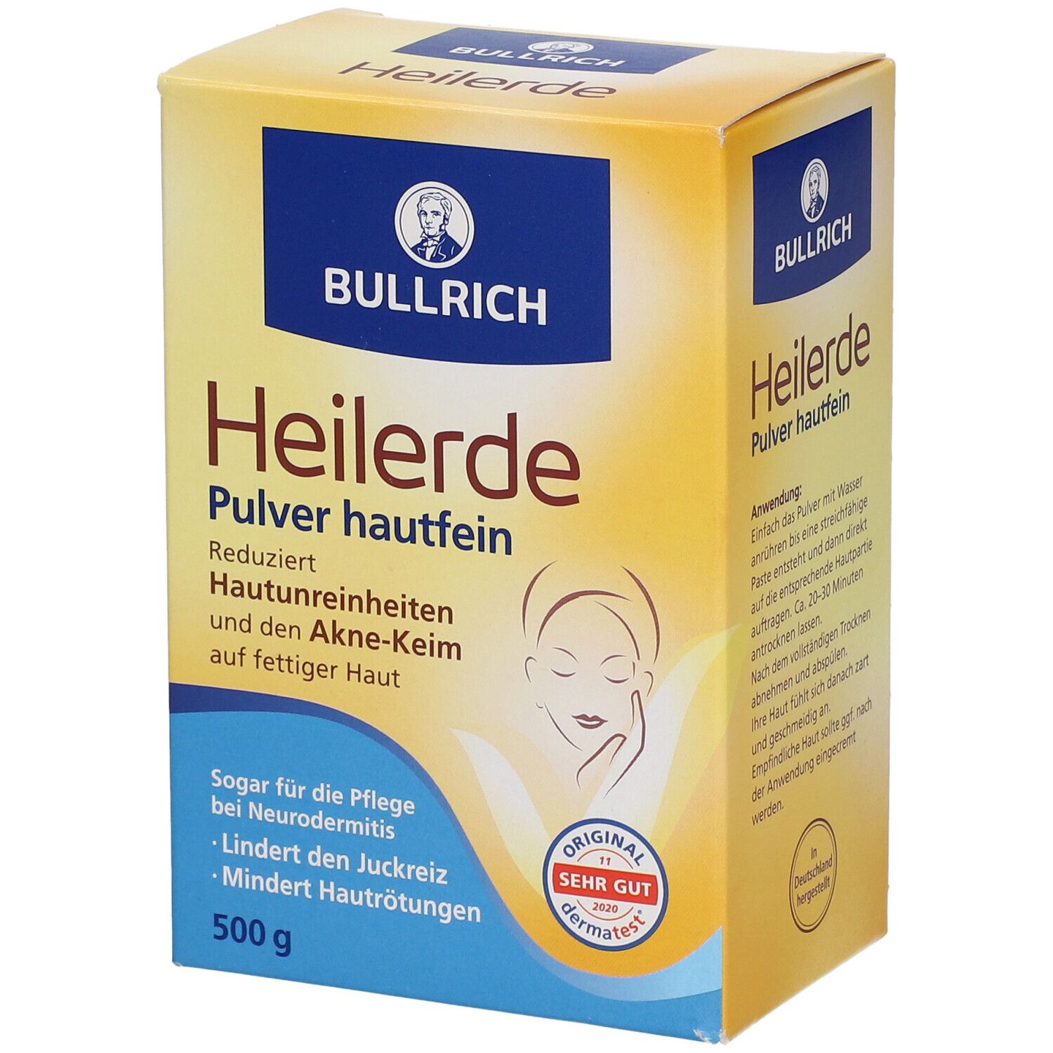 Bullrich Heilerde Pulver Hautfein 500 G Shop apotheke Bullrich Heilerde Pulver Hautfein 500 G Shop apotheke