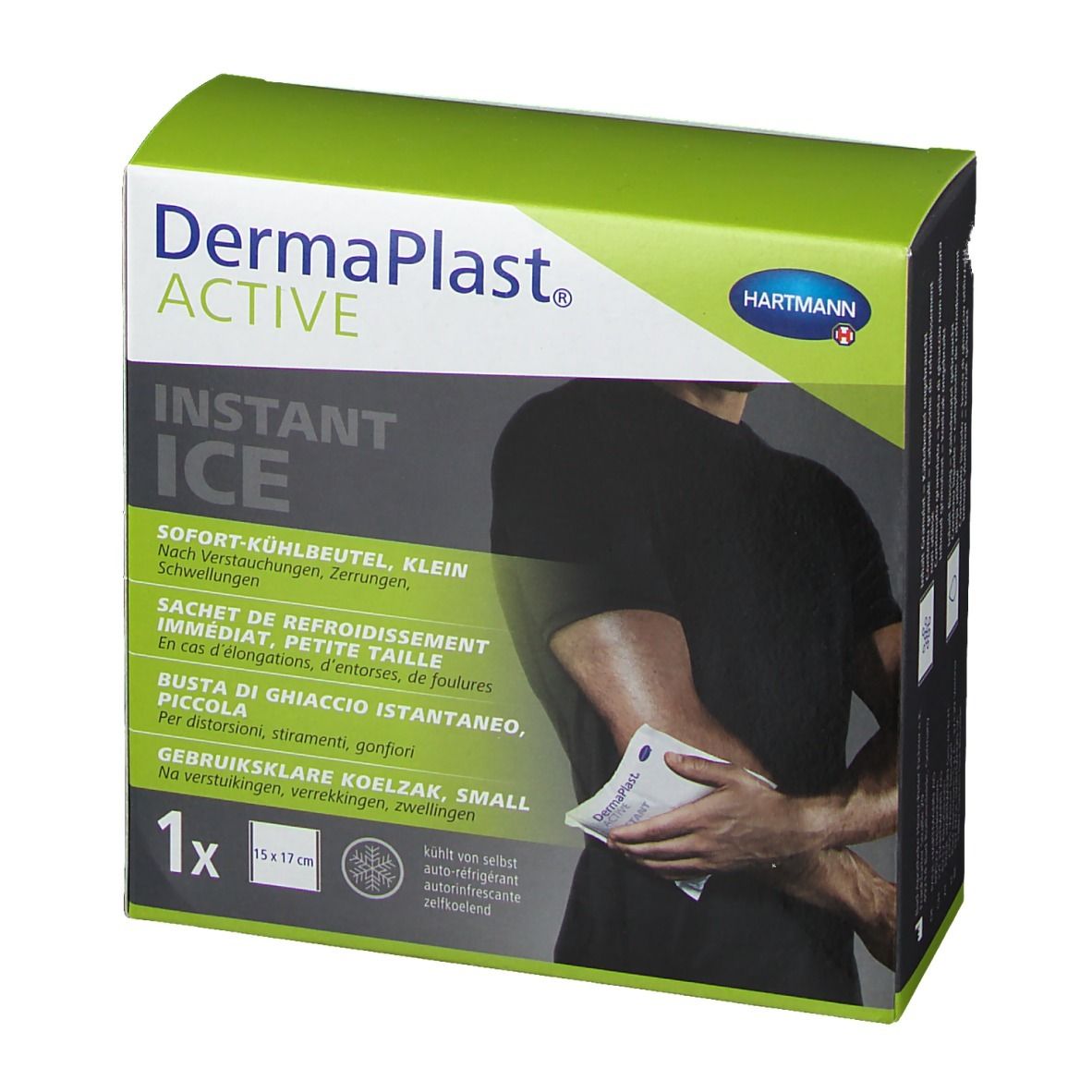 Dermaplast® Active Instant Ice 15 x 17 cm 1 St - Shop Apotheke