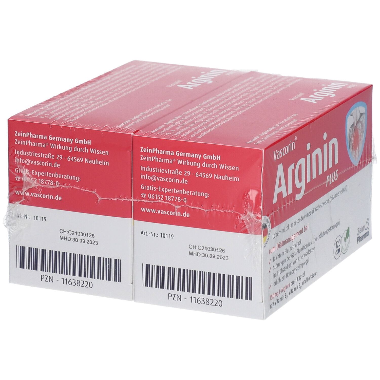 ZeinPharma® Vascorin® Arginin Plus 240 St - SHOP APOTHEKE
